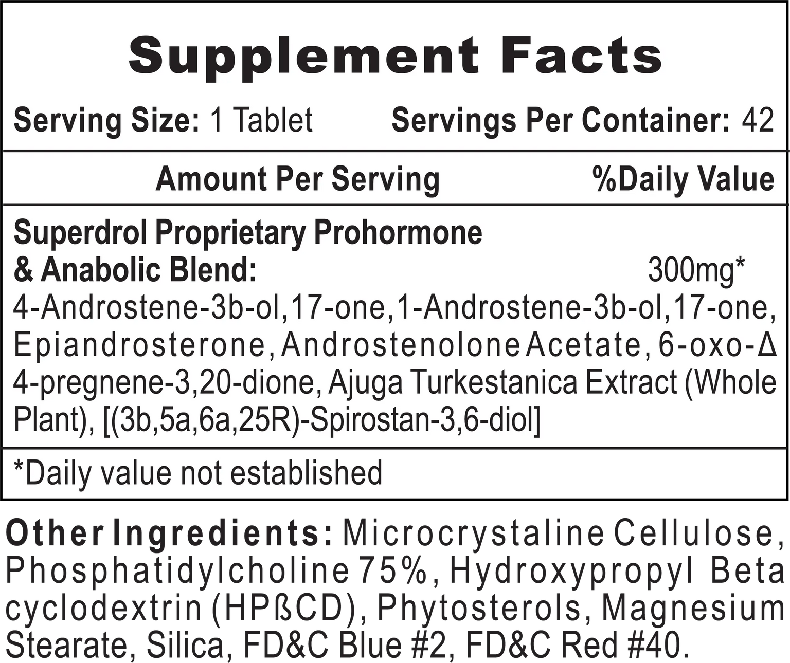 Testosterone & Prohormone Supplements - Hi-Tech Pharmaceuticals